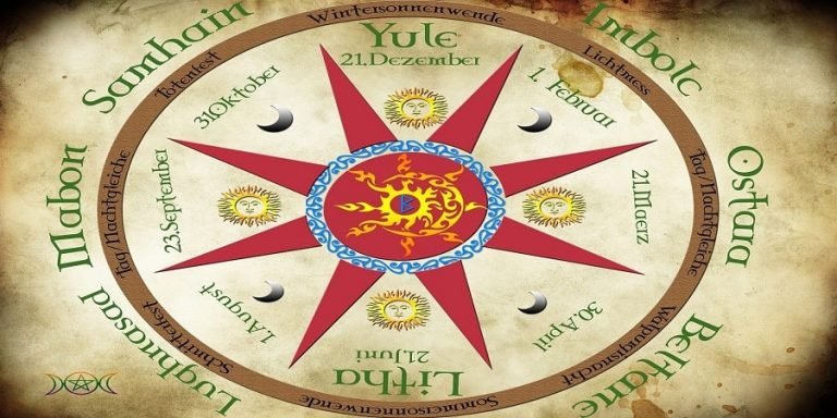 《Festividades Wicca 》🌒🌕🌘 los 8 sabbats